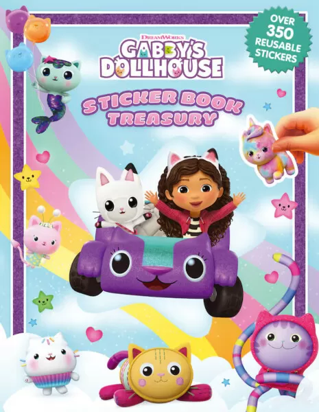 Dreamworks Sticker Book Treasury - Gabby S Dollhouse Univers